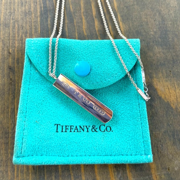 Tiffany & Co. | Jewelry | Tiffany Co Bar 837 Necklace | Poshmark